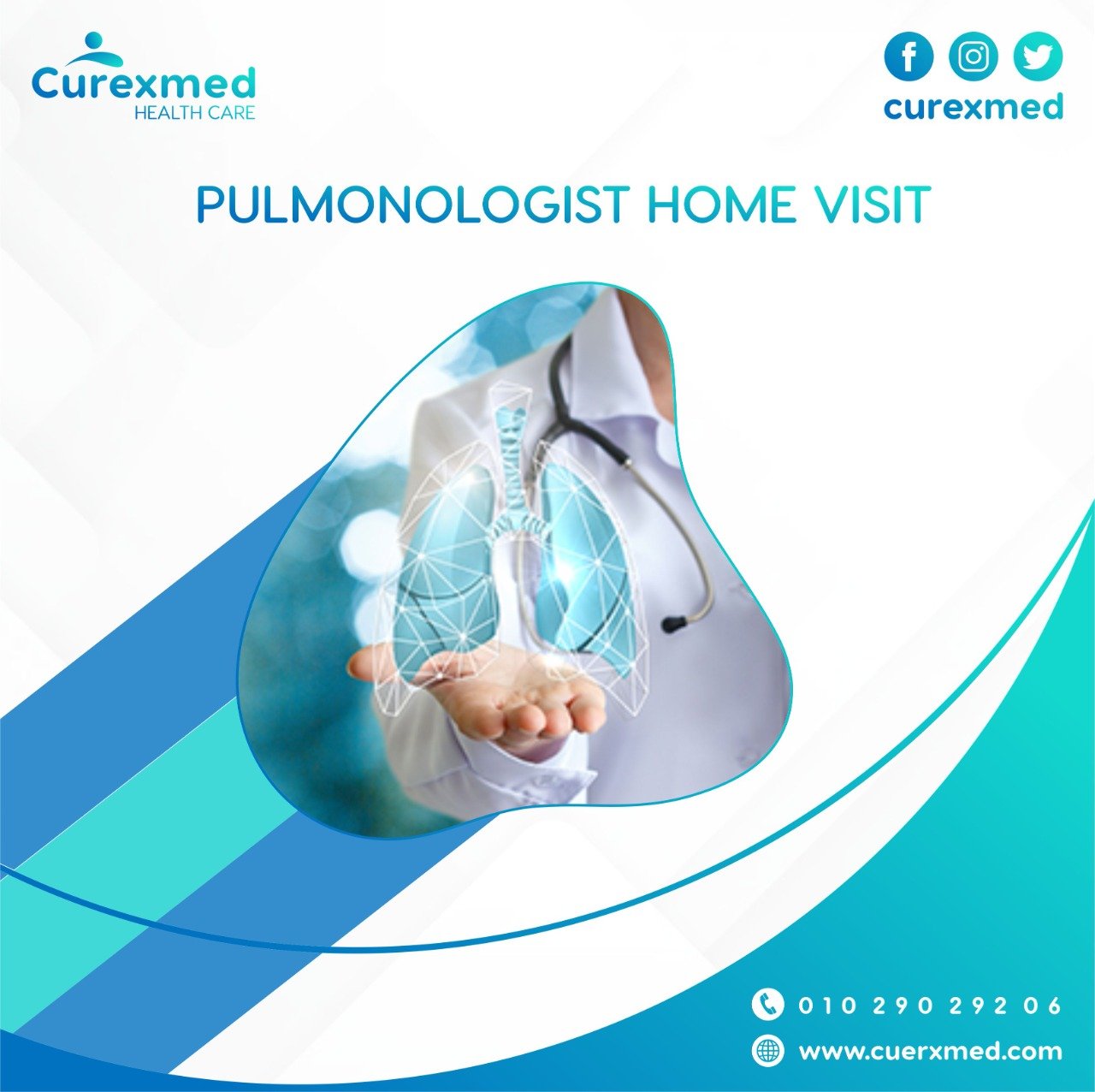 best pulmonologist home visit (2023) | Curexmed