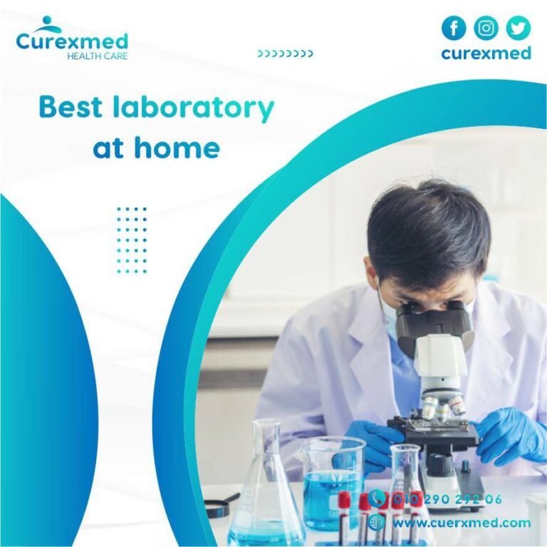 The Best Labs at Home Service | curexmed