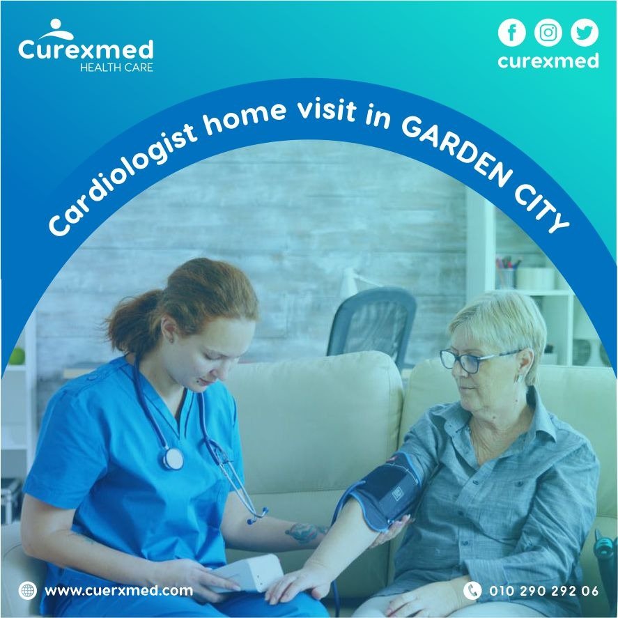 Cardiologist home visit Garden City | curexmed