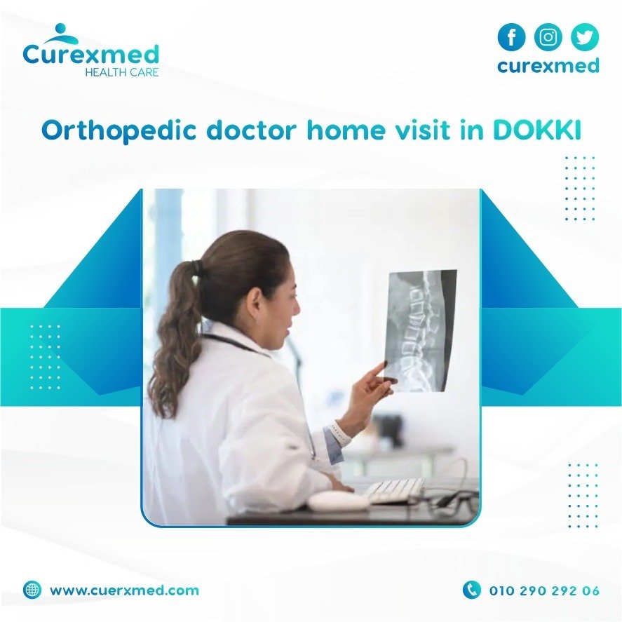 Orthopedic doctor home visit in Dokki | curexmed
