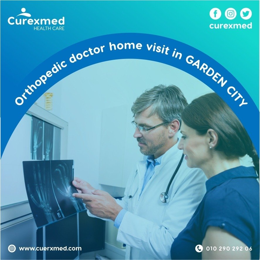 Orthopedic doctor home visit in Garden City | curexmed